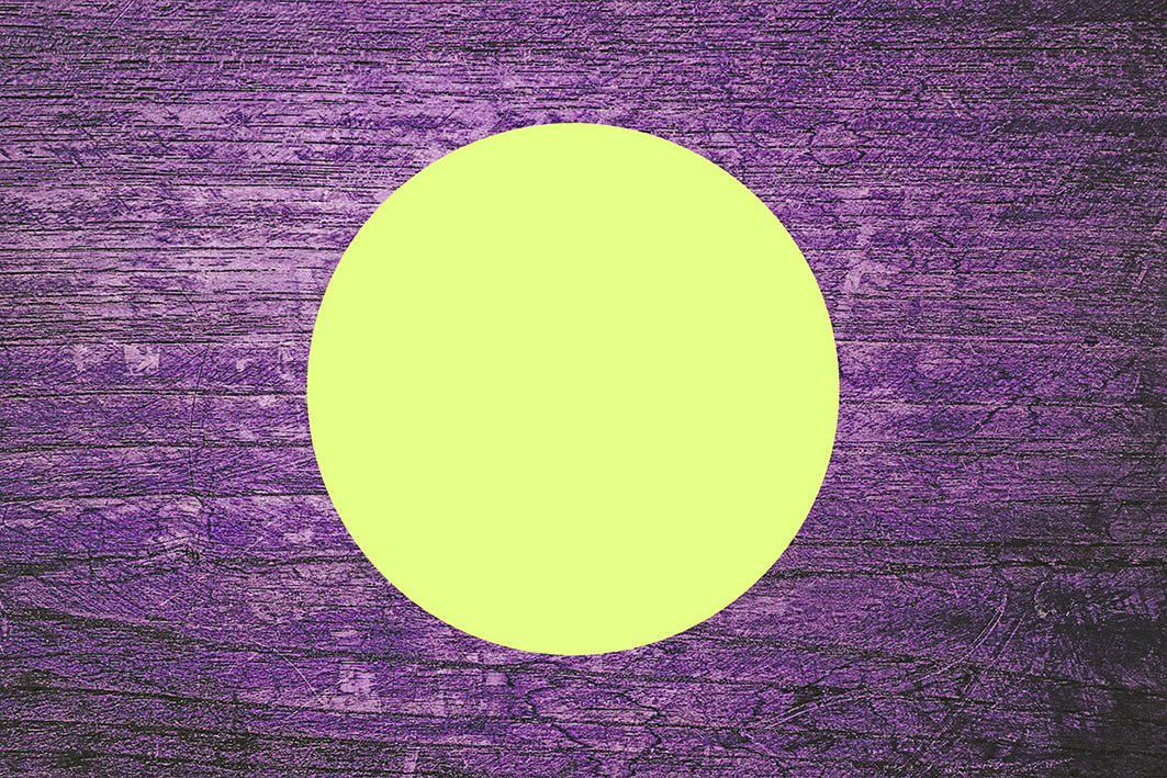 Cartes de visite bois blanc bois ronde jaune | T'imprim